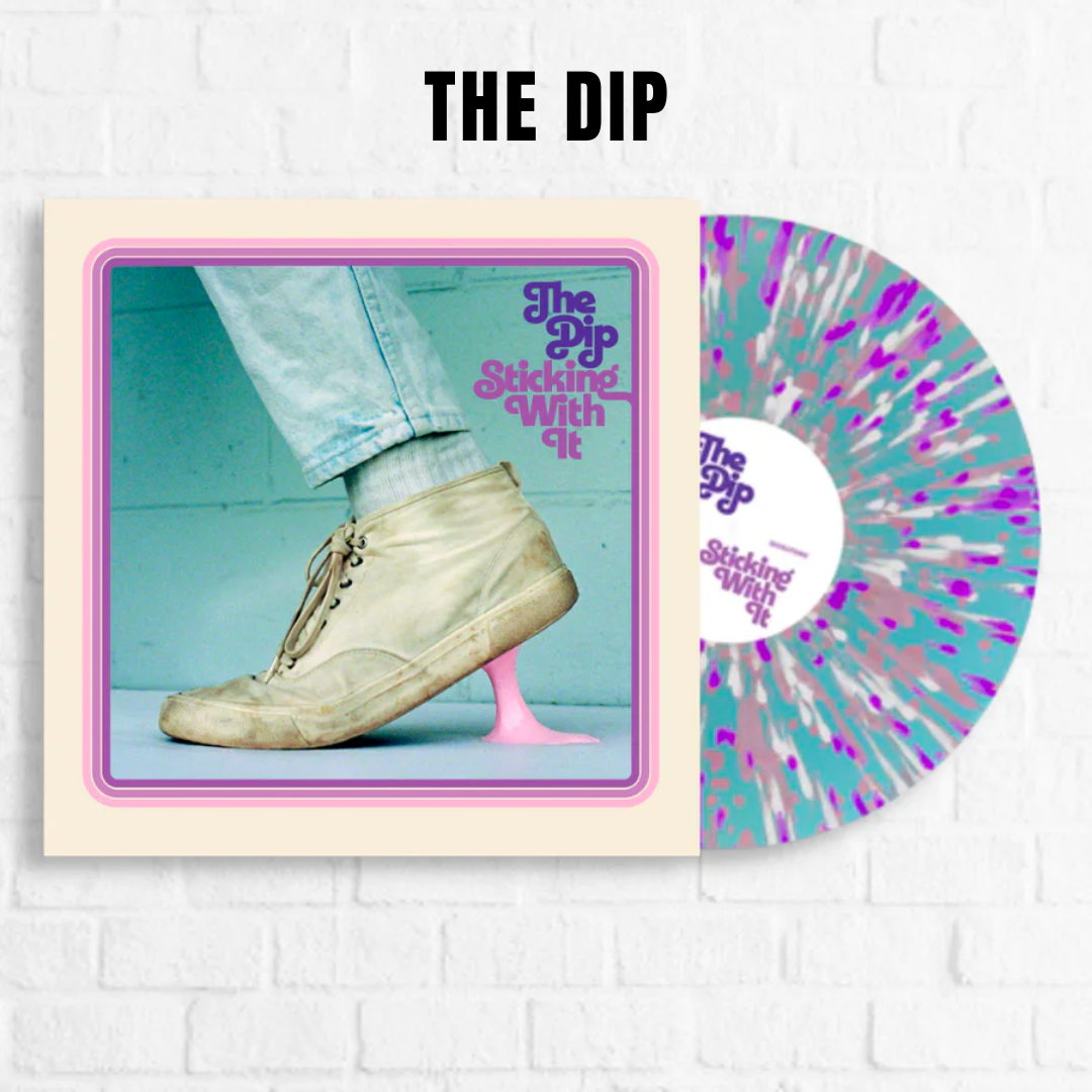 The Dip - Sticking With It [Limited Turquoise Splatter] Vinyl ...